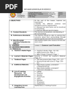 Detailed Lesson-Plan-In-Science-Grade-6 - Wednesday | PDF | Gravity | Force