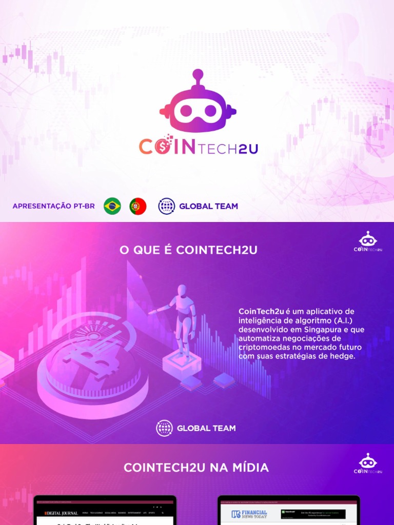 Apresentacao CoinTech2u GlobalTeam | PDF