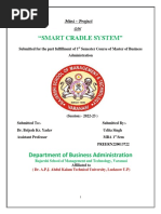 Smart Cradle - Project Report | PDF | Arduino | Computer Science