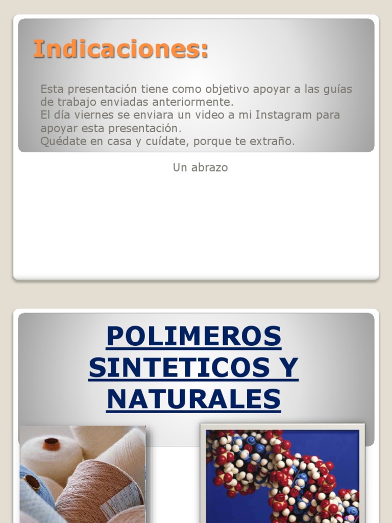 Polimeros Trabajo | PDF | Polímeros | Polímeros orgánicos