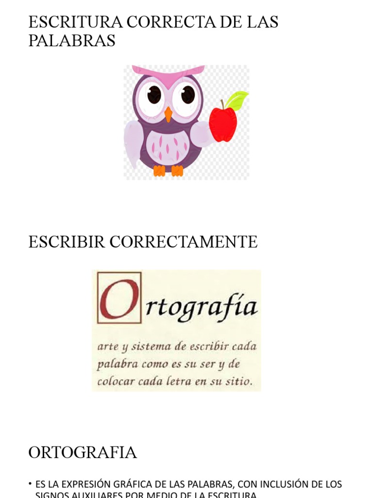 Copia de Ortografia B, V y H Segundo 10 de Agosto 2020 | PDF