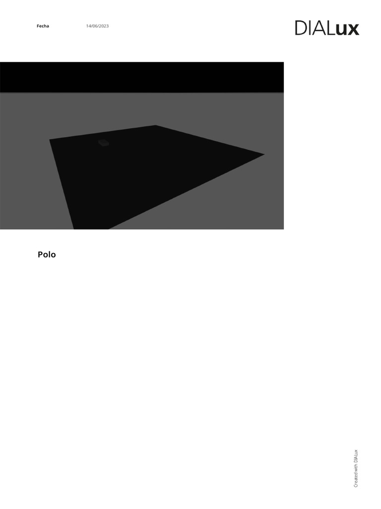 Informe Dialux | PDF
