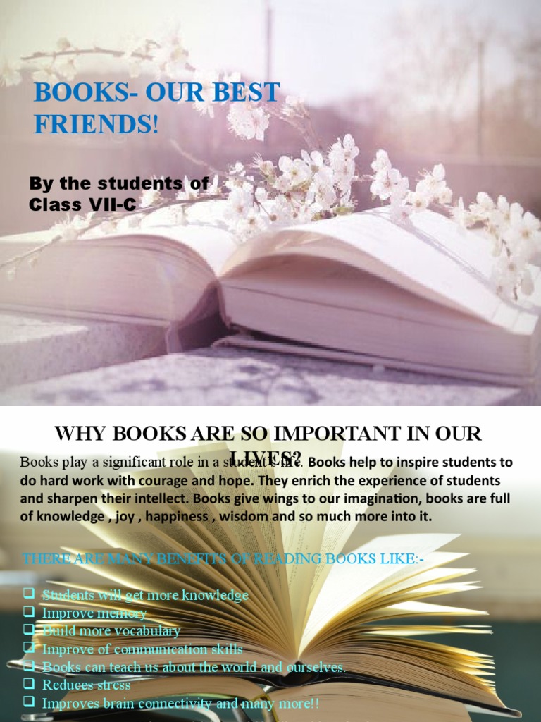 Books: Our Best Friends in Life | PDF