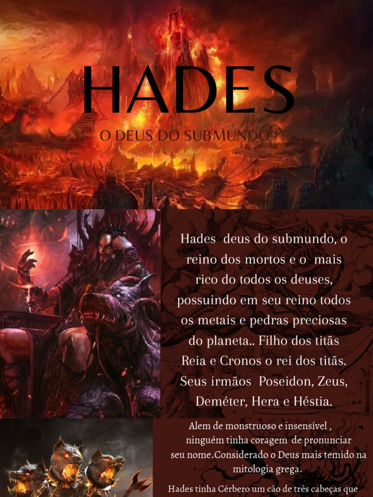 HADES | PDF | Hades | Perséfone
