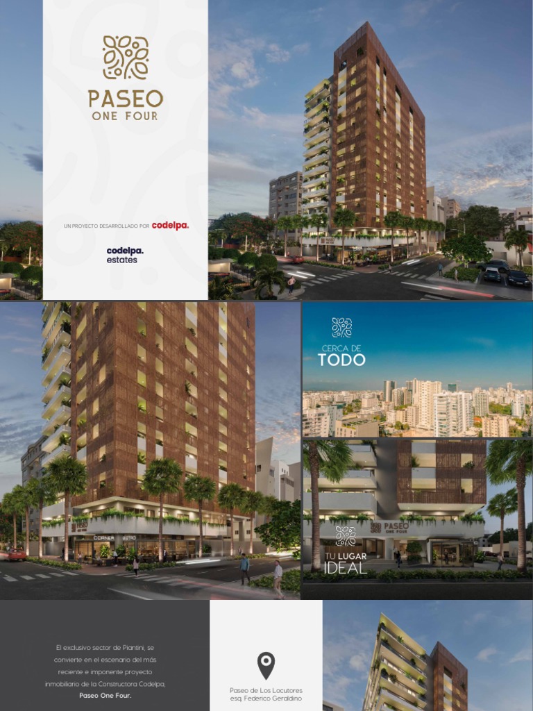 Paseo One Four: Exclusividad en Piantini | PDF