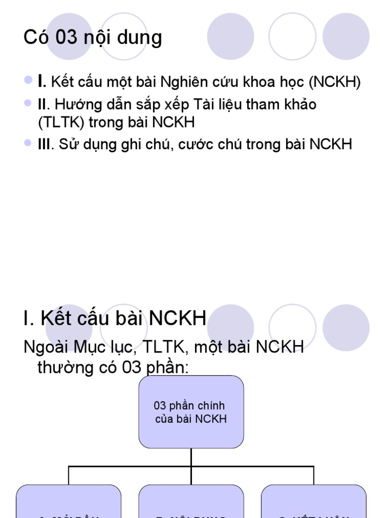 Cau Truc Bai NCKH Va TLTK | PDF