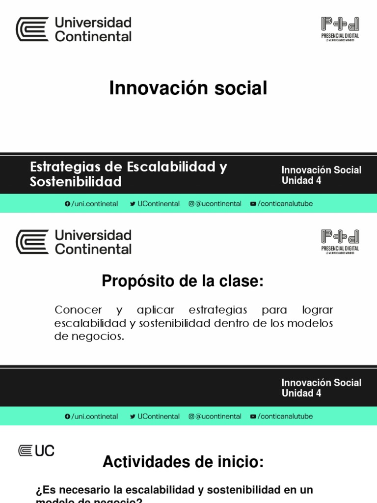 4 - Estrategias de Escalabilidad y Sostenibilidad | PDF | Sustentabilidad | Escalabilidad
