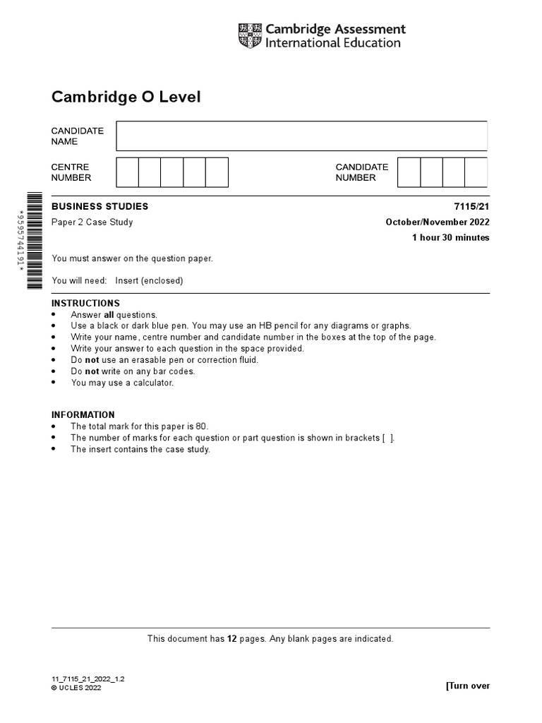 Paper 2 Answer | PDF | Copyright | Business