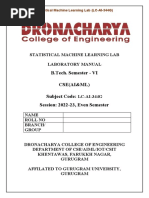 Data Mining Using Python Lab | PDF | Cluster Analysis | Statistical ...