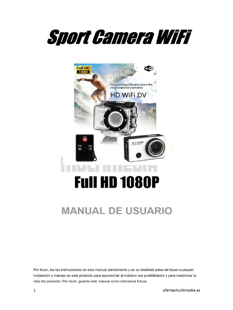 Manual Camara HP 1080p | PDF