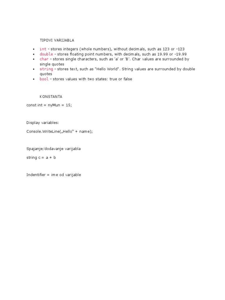 C# Cheat Sheet | PDF | Class (Computer Programming) | Inheritance (Object Oriented Programming)