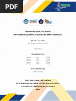 Template Proposal P2MW 2022 | PDF | Bisnis | Seni