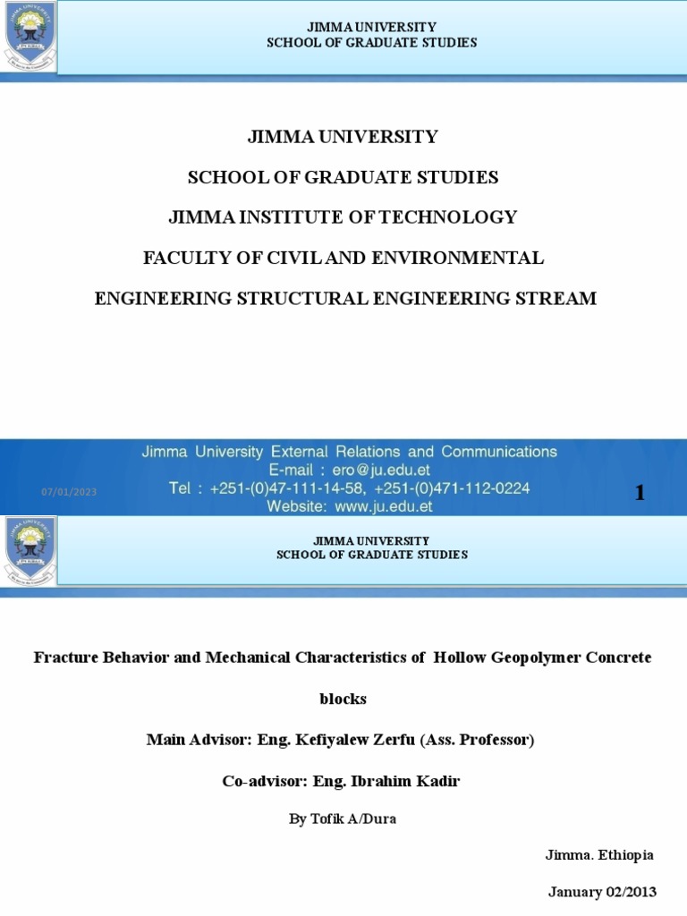 Geopolymer Concrete Block Research Proposal | PDF | Concrete | Cement