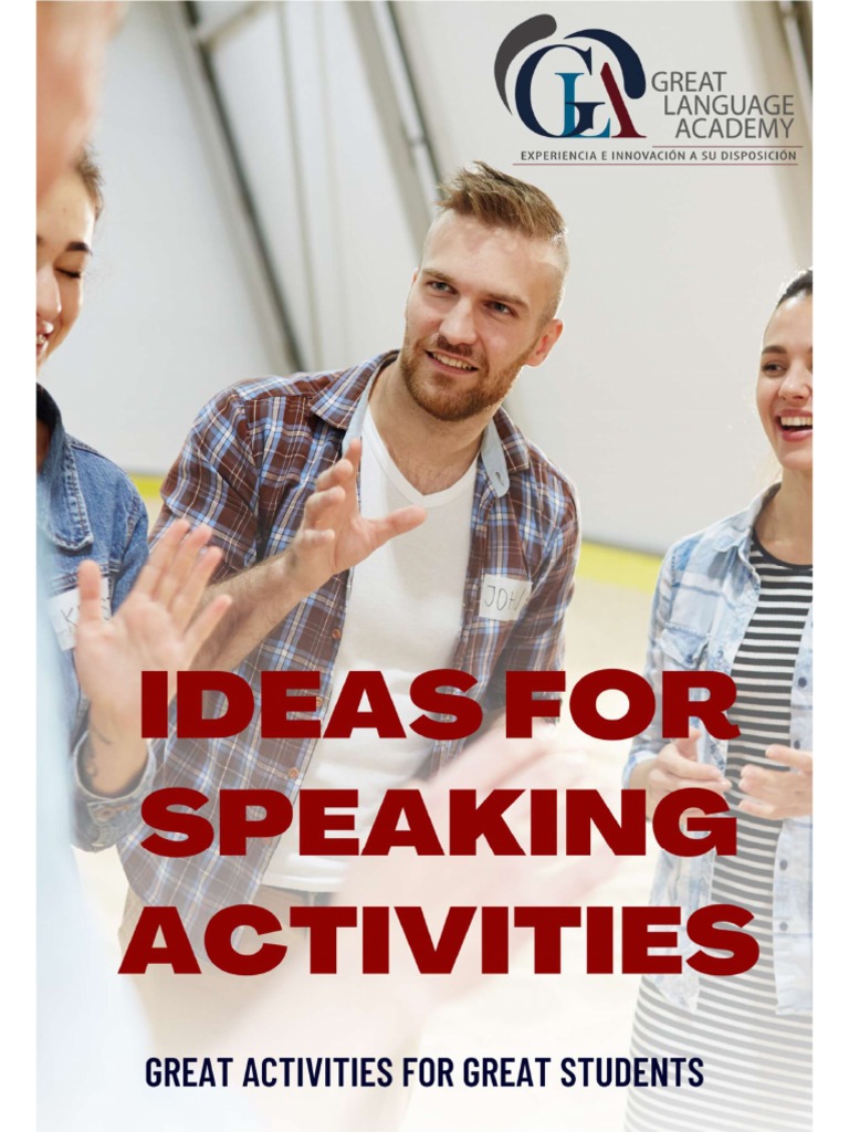 Engaging Speaking Activities for Beginners | PDF | Teachers ...