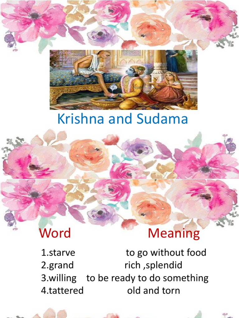 Krishna and Sudama | PDF