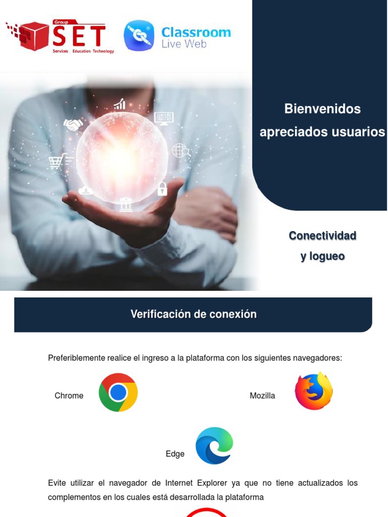 Ayuda Classroom LiveWeb | PDF | Desarrollo de software | Internet