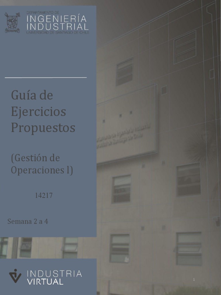 Guía Ejercicios Resueltos Sem (2 - 4) | PDF | Inventario | Teoría de la estimación