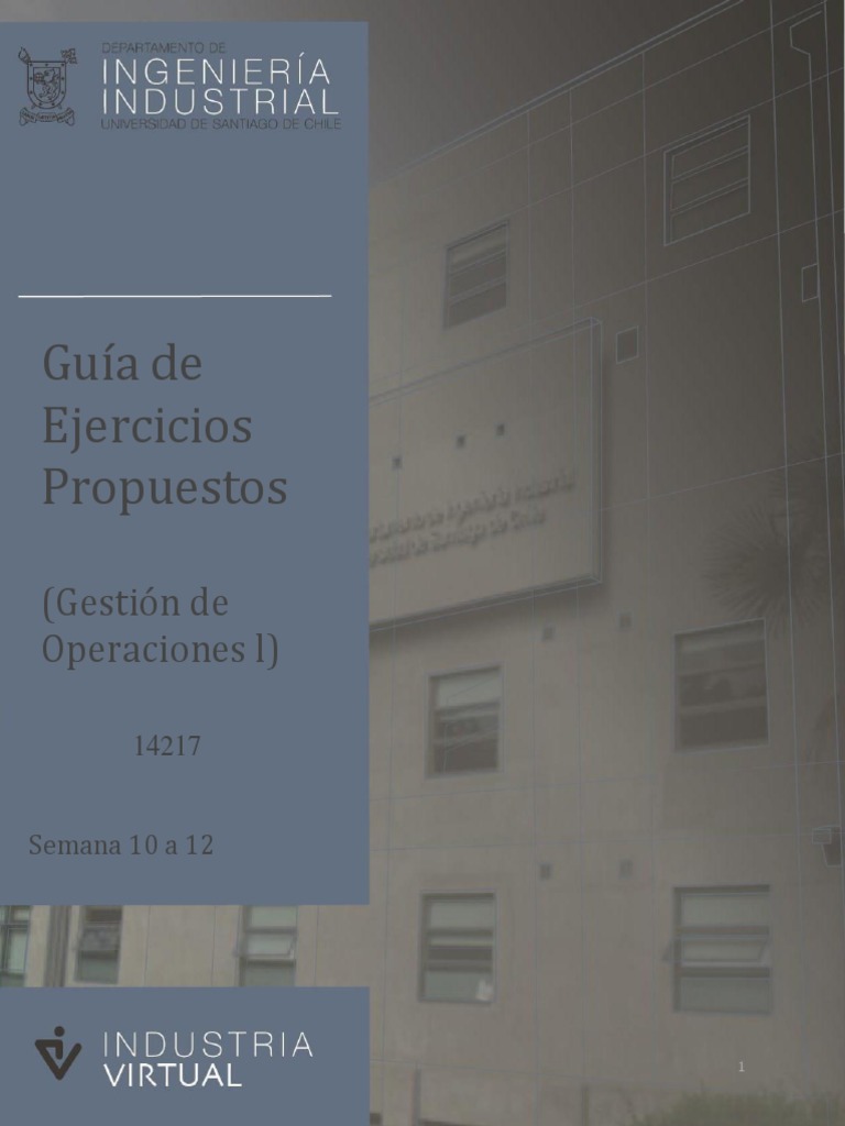 Guía Ejercicios Resueltos Sem (10 - 12) | PDF | Inventario | Programación lineal