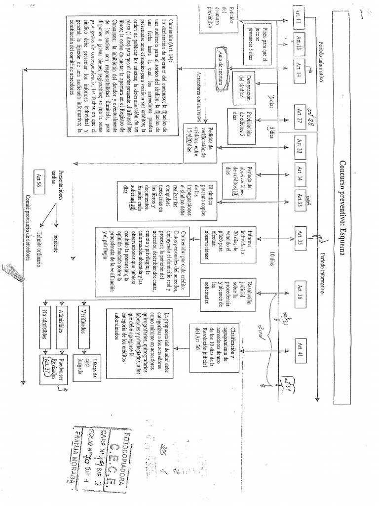 Concurso Preventivo-Esquema | PDF