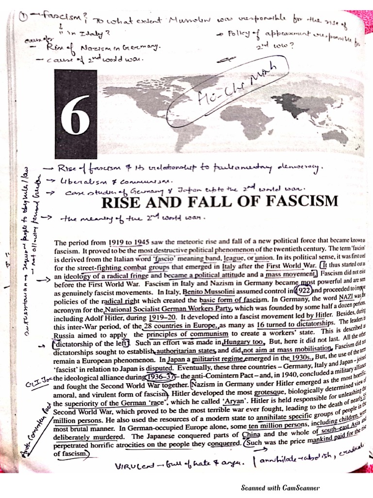 Rise of Fascism | PDF
