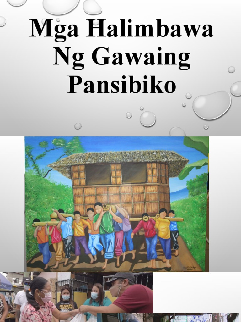 Mga Halimbawa NG Gawaing Pansibiko | PDF