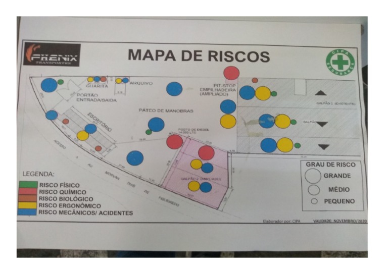 Mapa de Risco Obsoleto | PDF