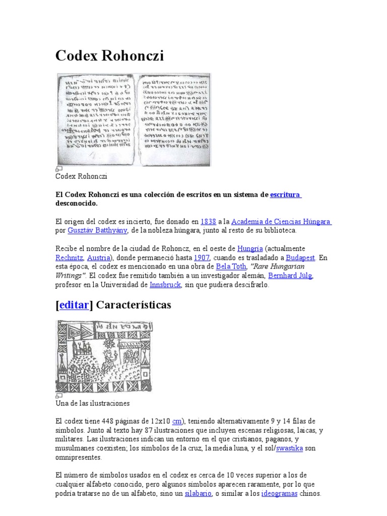 Codex Rohonczi (Phylaca Baalis) | PDF | Historia | Clásicos