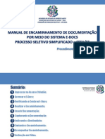Envio de Documentos no E-DOCS | PDF