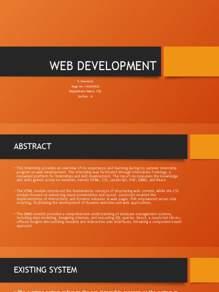Web Development Pdf World Wide Web Internet And Web