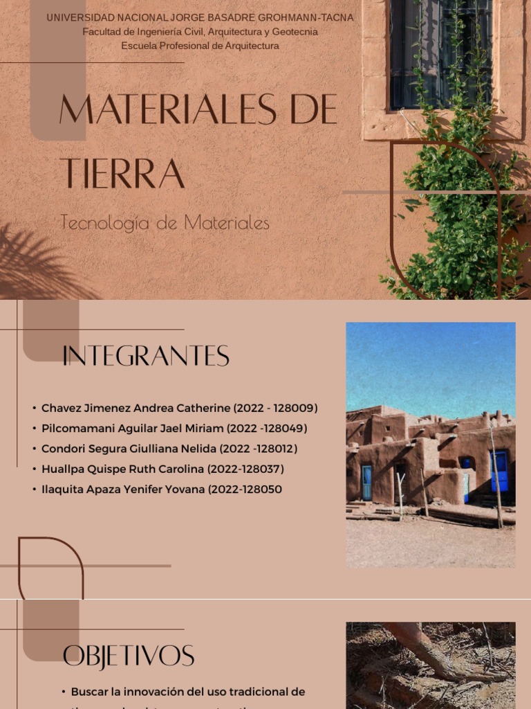 Materiales de Tierra | PDF | Tierra | Arcilla