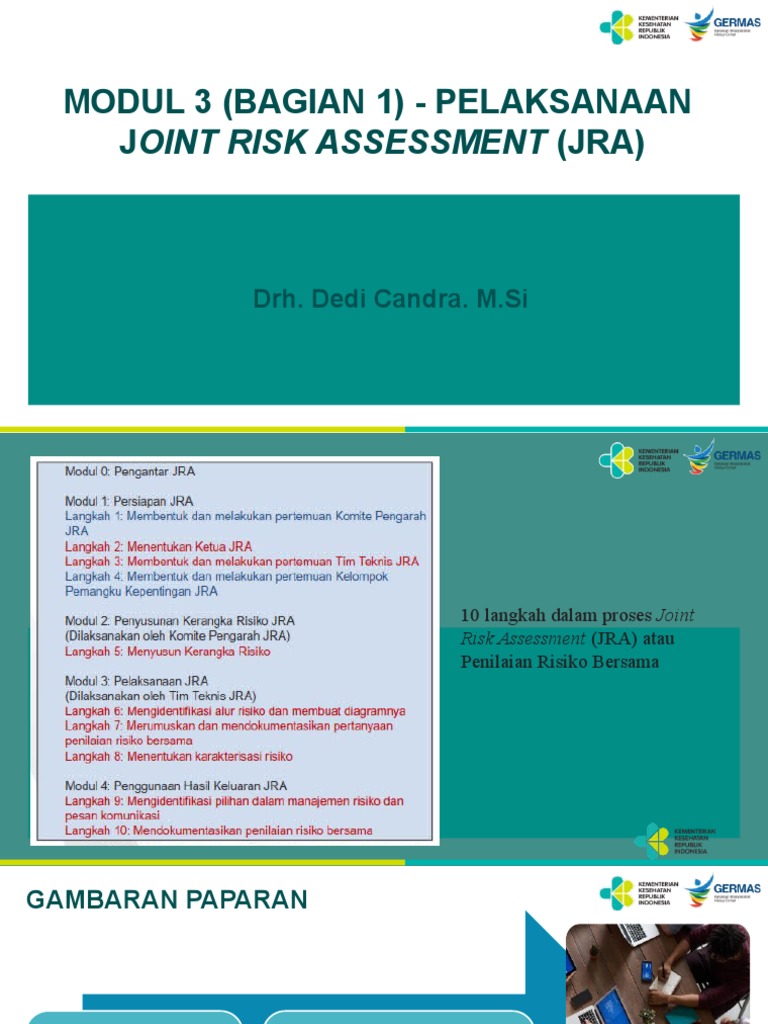 02 Modul 3 (Bagian 1) Pelaksanaan Joint Risk Assessment Dedi | PDF