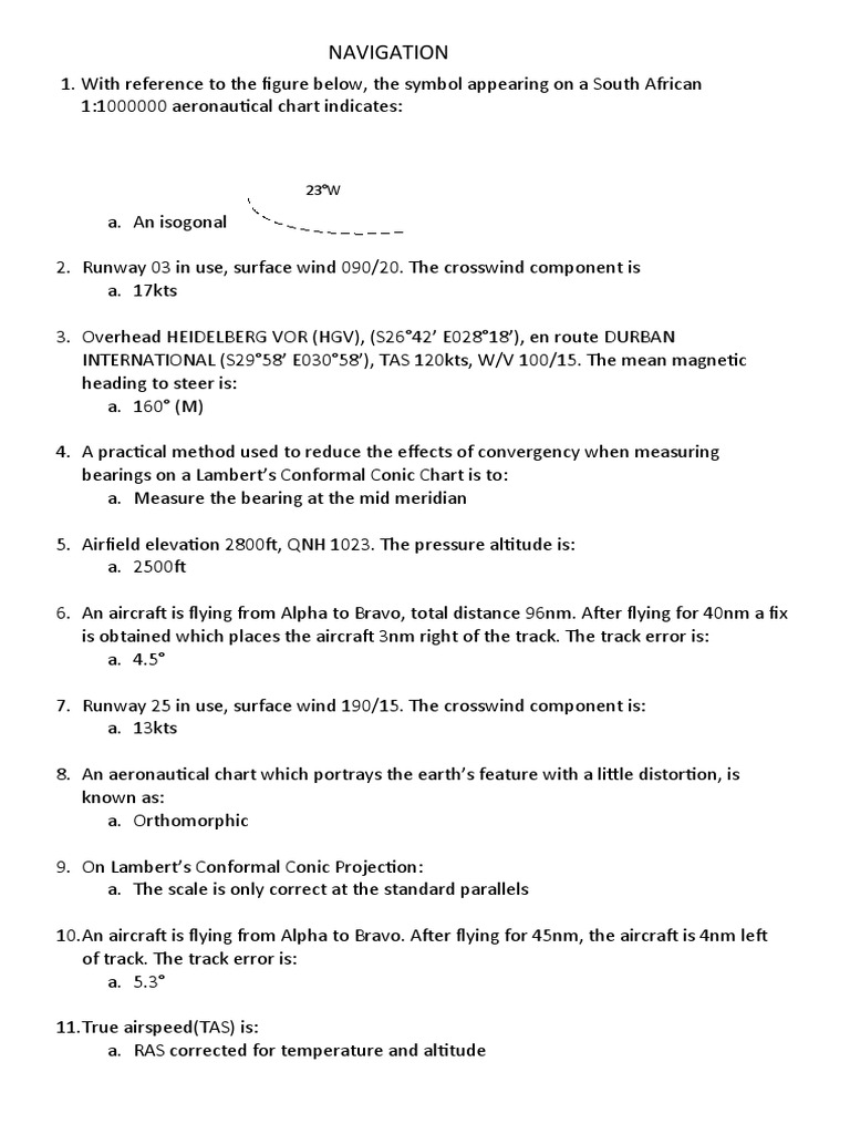 NAVIGATION | PDF | Latitude | Airspeed