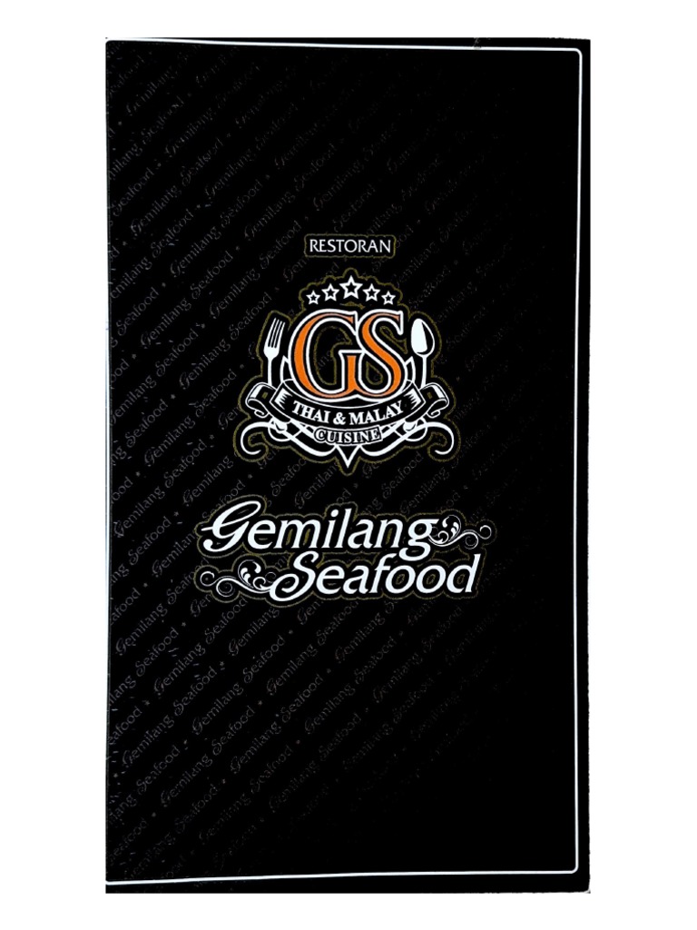 Gemilang Seafood Menu 2022 | PDF