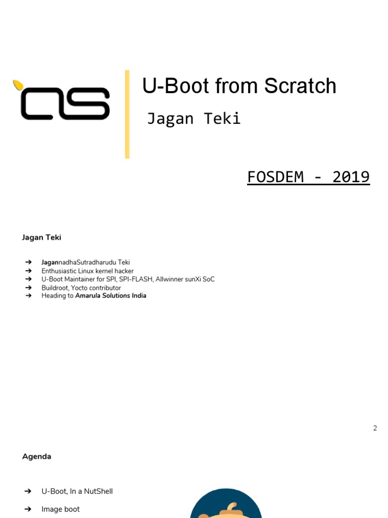 Jagan Teki U Boot From Scratch v2019 01 Edition v2 | PDF | Booting | Office Equipment