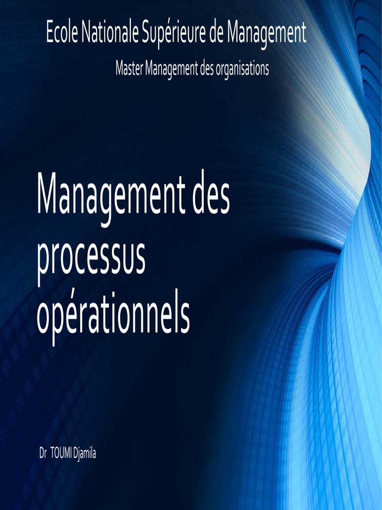 Management Des Processus Opérationnels (PDFDrive) | PDF | Langage de ...