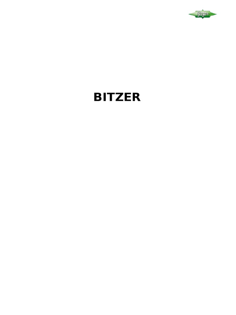 BITZER | PDF | Electrical Connector | Piston