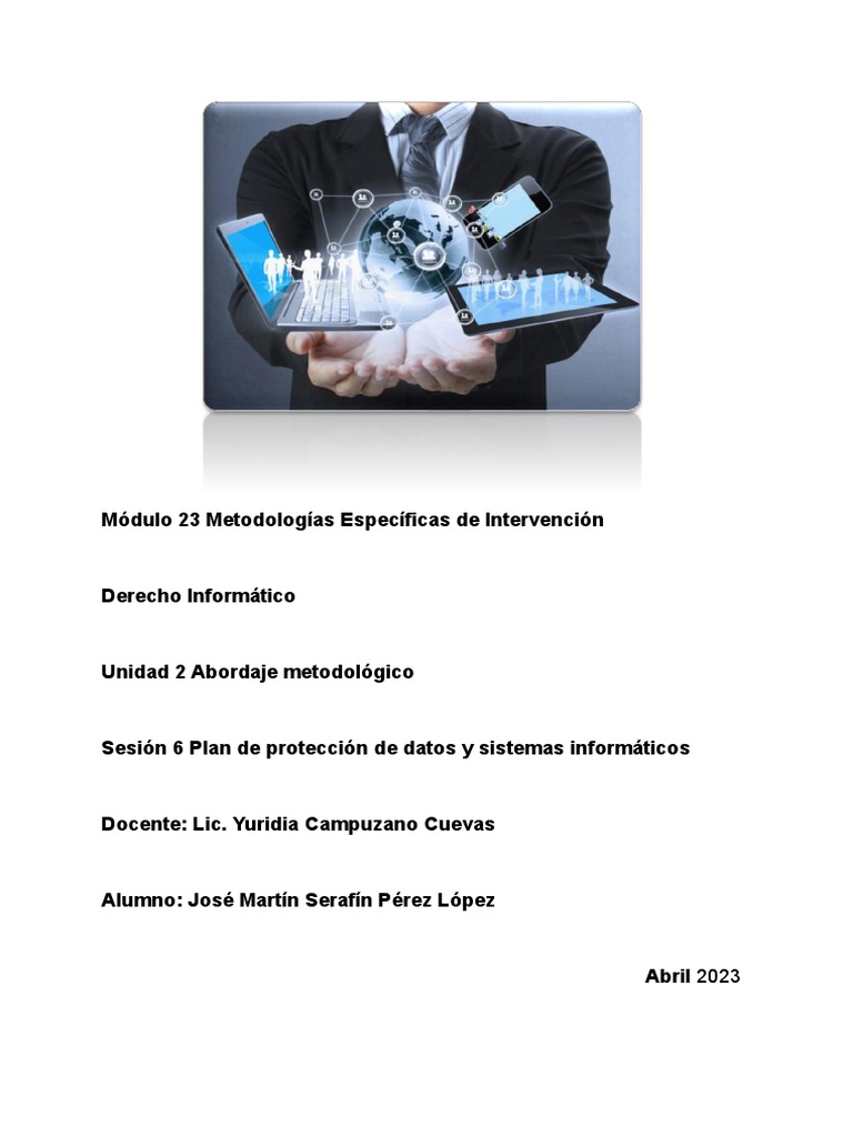 M23 Di U2 S6 JMPL | PDF | Seguridad | La seguridad informática