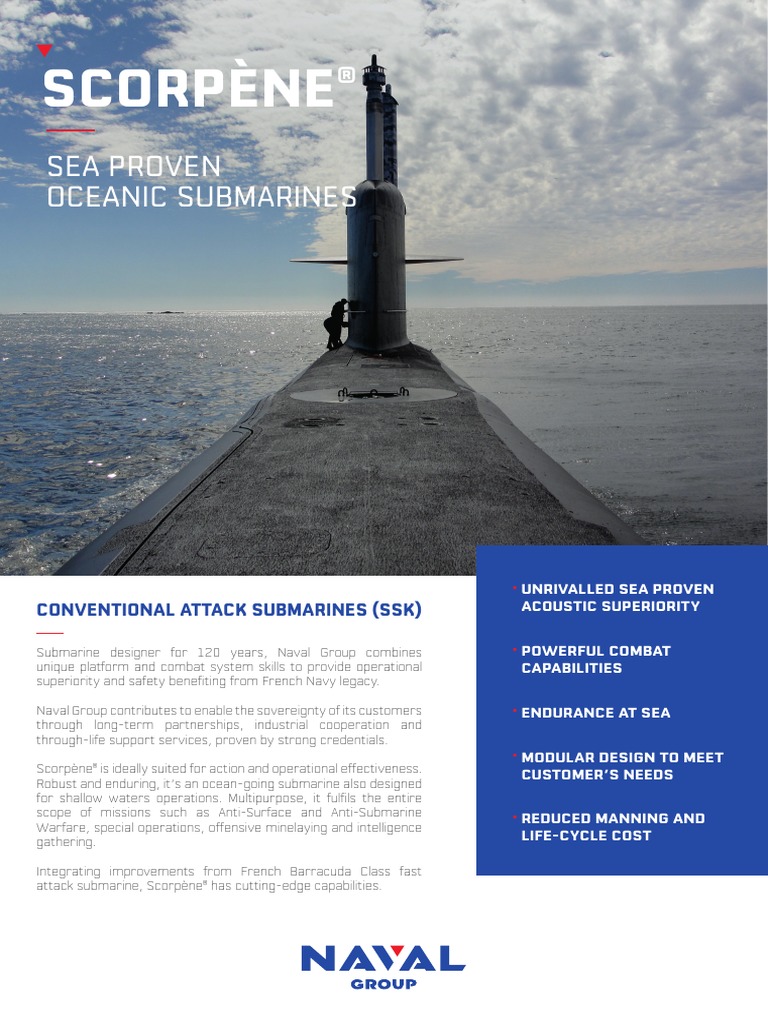 Scorpene As 2022 | PDF | Submarines | Warships