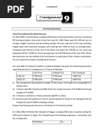 Accounting Problems On Consignment | PDF