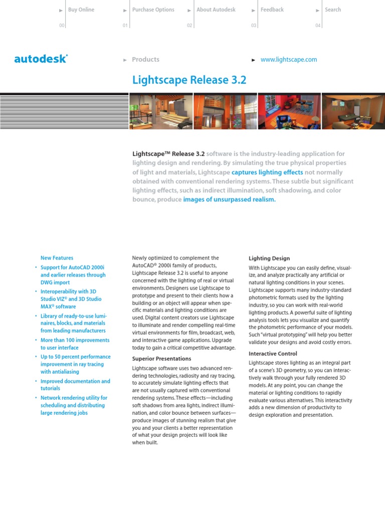 Lightscape | PDF | Rendering (Computer Graphics) | 3 D Computer Graphics
