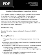 NEBOSH IDip Sample Exam | PDF