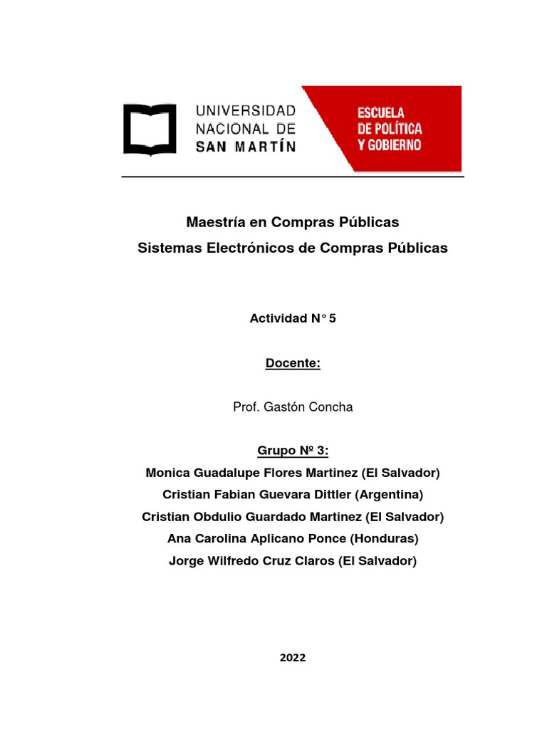 Buenas Prácticas en Compras Públicas | PDF | El Salvador | Business