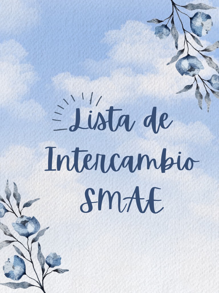 Lista de Intercambio de Alimentos SMAE | PDF | Leche | filete