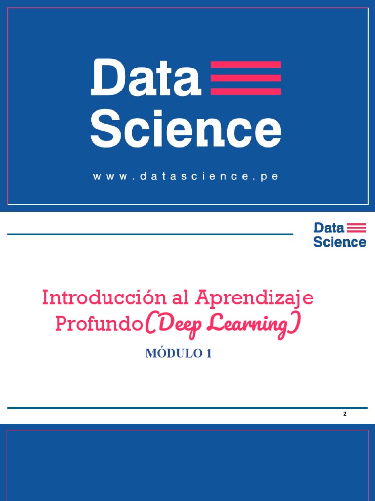 Módulo1 IntroducciónADeepLearning | PDF | Aprendizaje profundo | Espacio vectorial