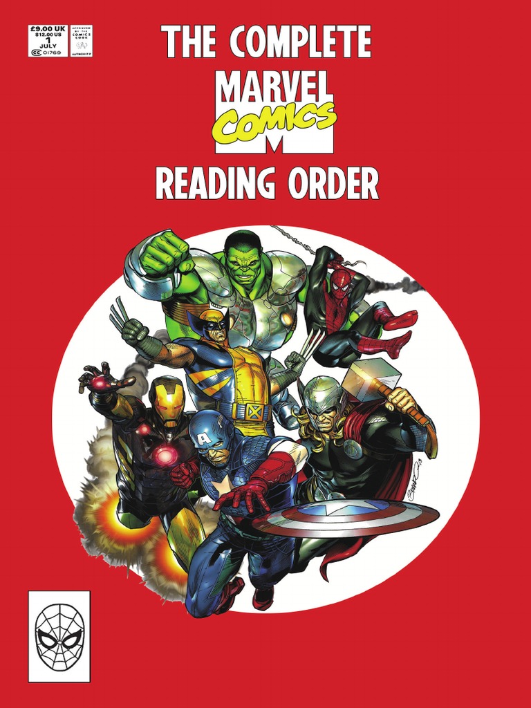 The Complete Marvel Comics Reading Order SFS 1 | PDF | Golden Age Of Comic Books | Fictional ...