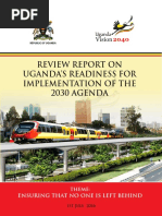 Vision 2040 | PDF | Economic Development | Uganda