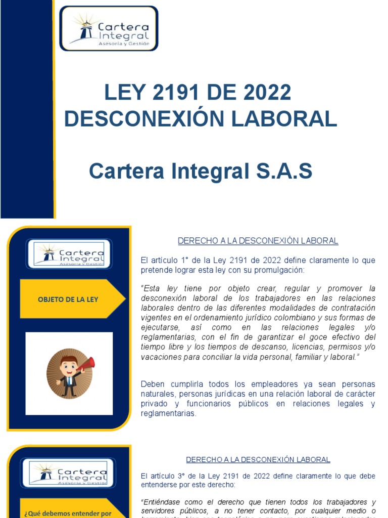 Desconexion Laboral | PDF | Debido al proceso | Gobierno