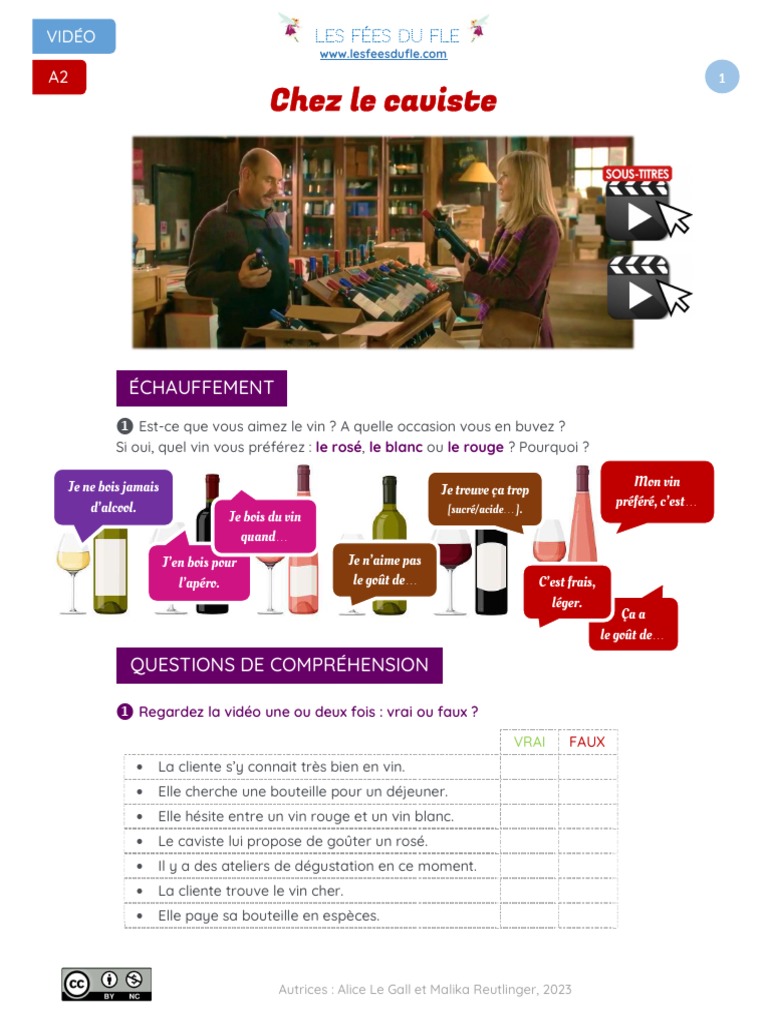 Choisir un vin chez le caviste | PDF | Vins | Dégustation de vins