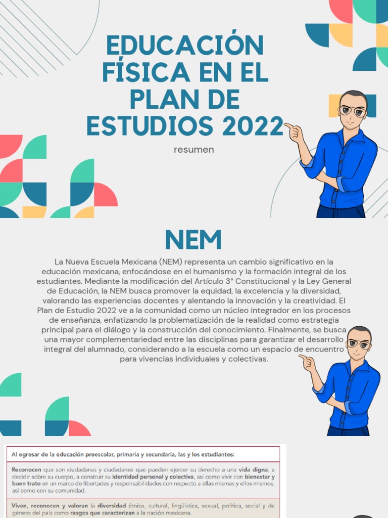 Educación Física NEM | PDF | Plan de estudios | Aprendizaje