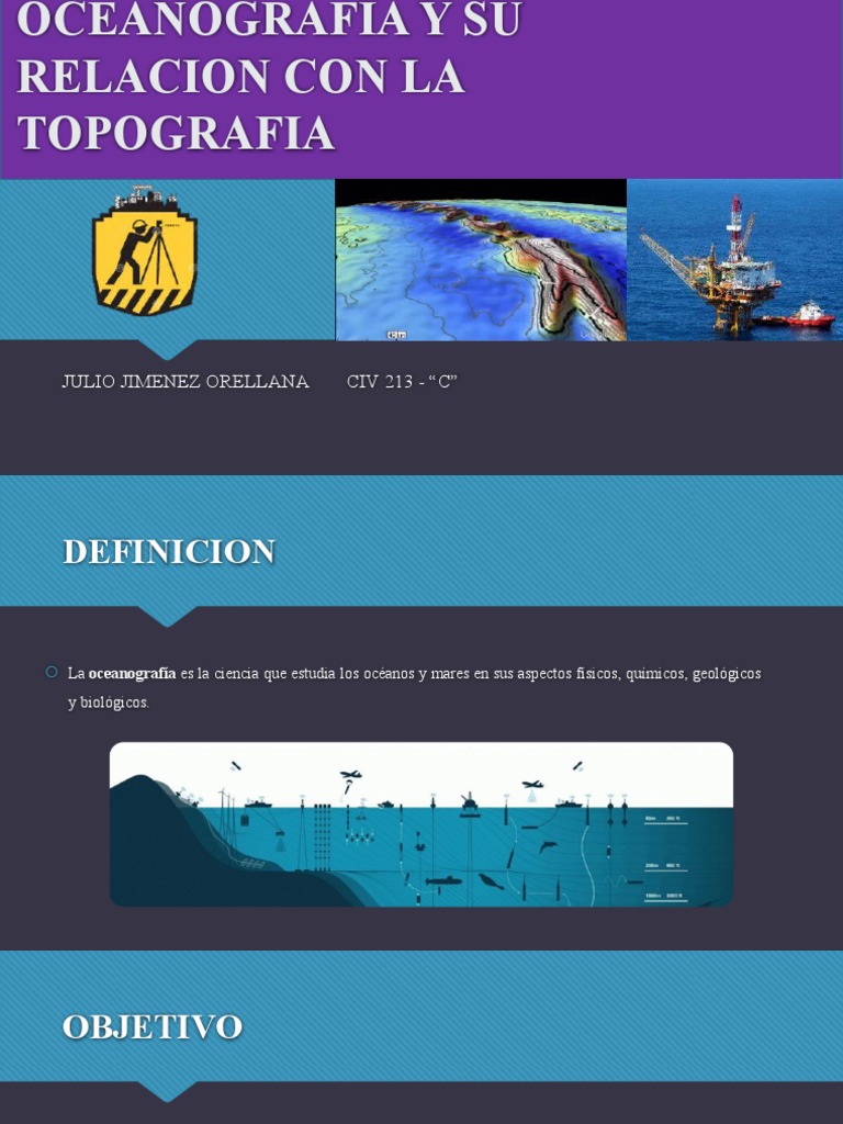 La Topografia en La Oceanografia Investigacion 1 (Nota 75) | PDF